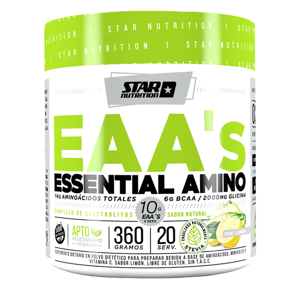 Essential Amino EAAs [STAR] Aminoácidos esenciales – Suplementos Asuncion
